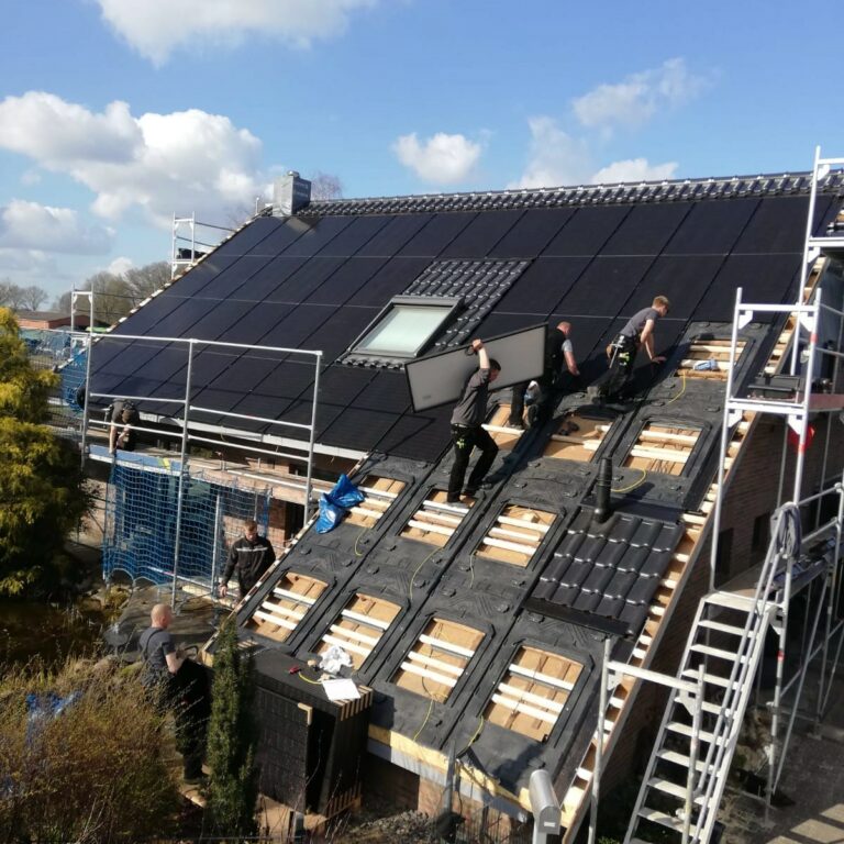 GSE Intégration : roof-integrated photovoltaic panel systems