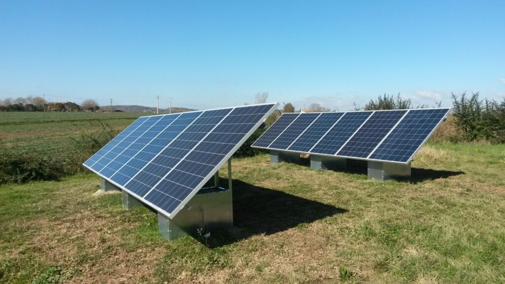 GSE GROUND SYSTEM - ground-mounted photovoltaic panels